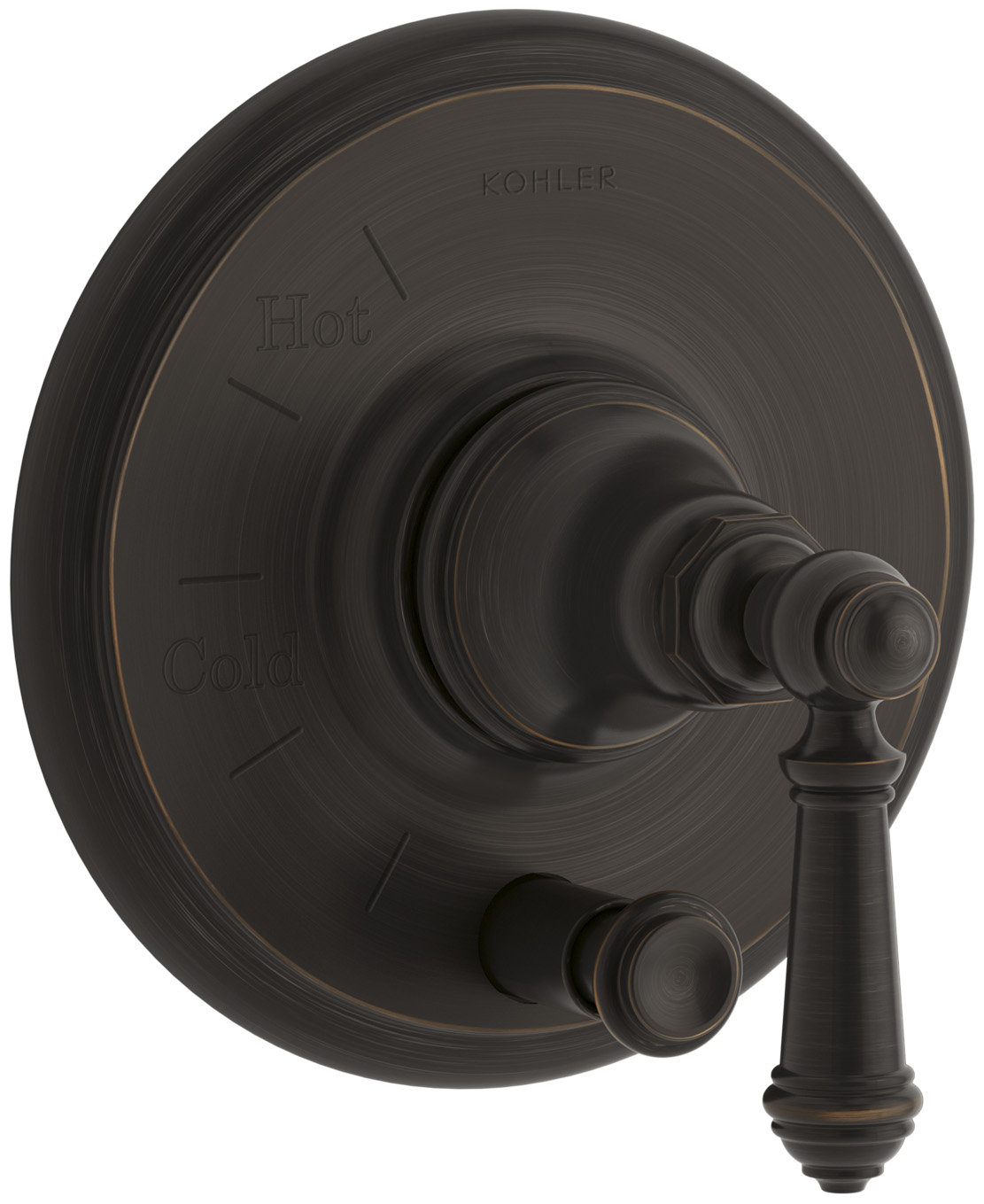Kohler Artifacts Rite-Temp Pressure-Balancing Valve Trim With Push ...