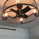 Hunter Fan 34" Fennec 4 - Blade Caged Ceiling Fan with Wall Control and ...