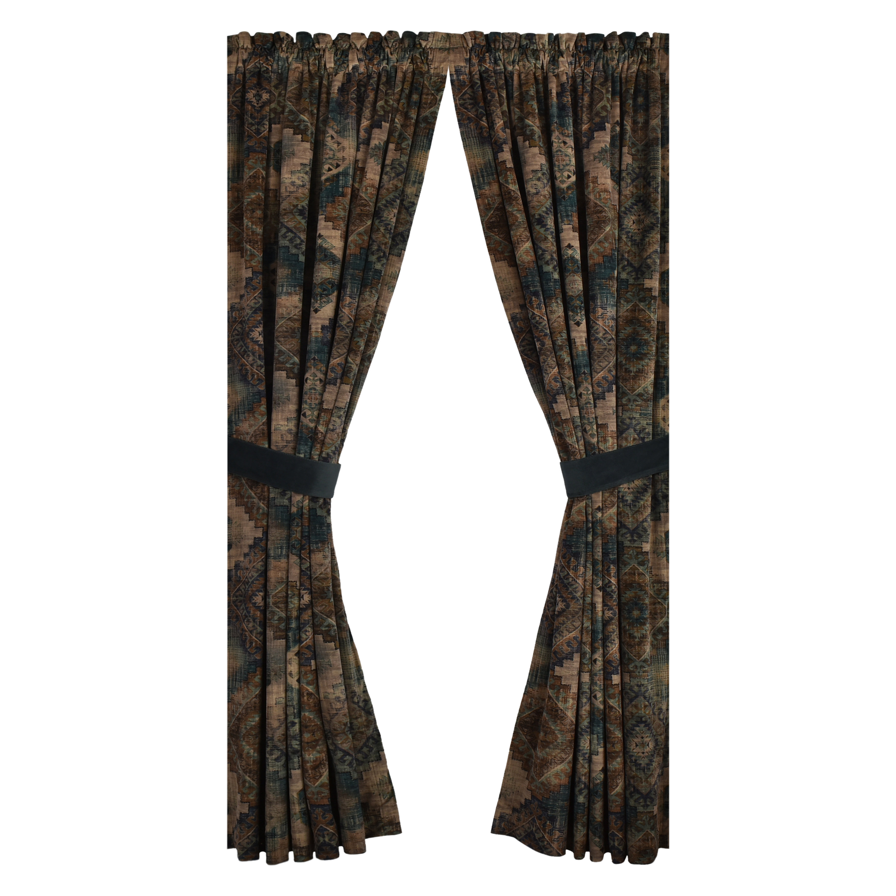 J. Queen New York Baja 84" Window Panel Pair Teal | Perigold