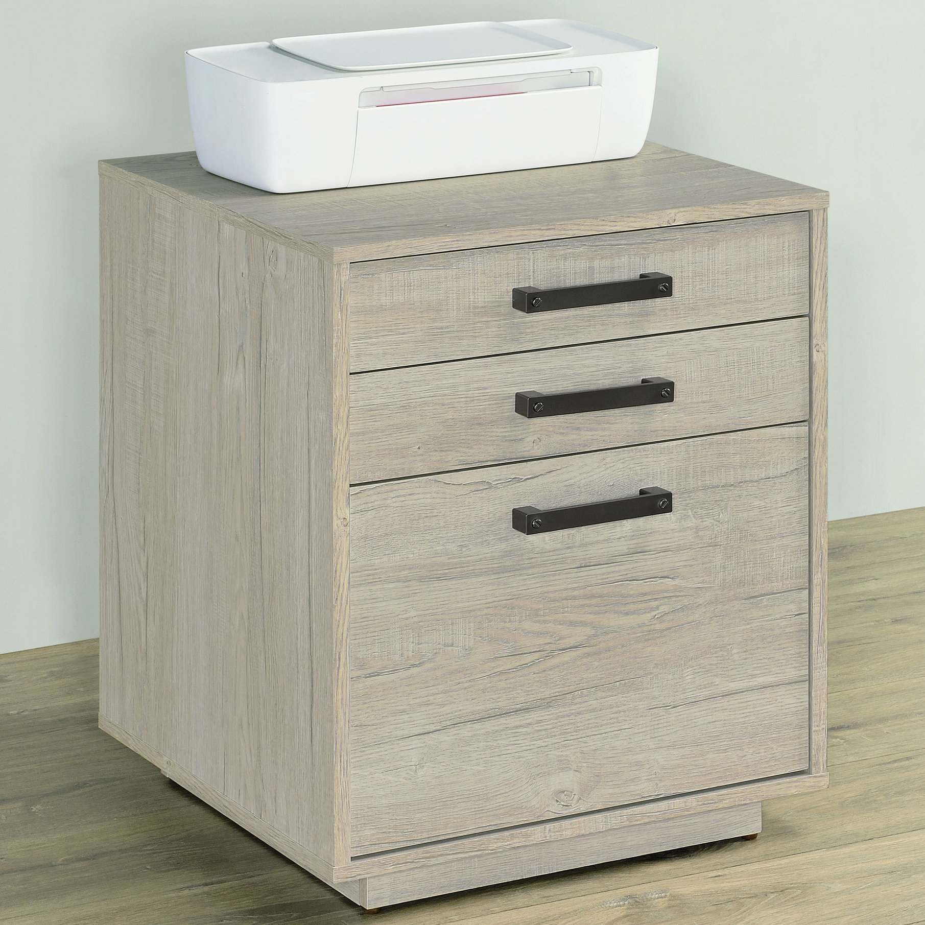 Inbox Zero Contemporary Style 3 - 4 Drawers Freestanding Office File ...