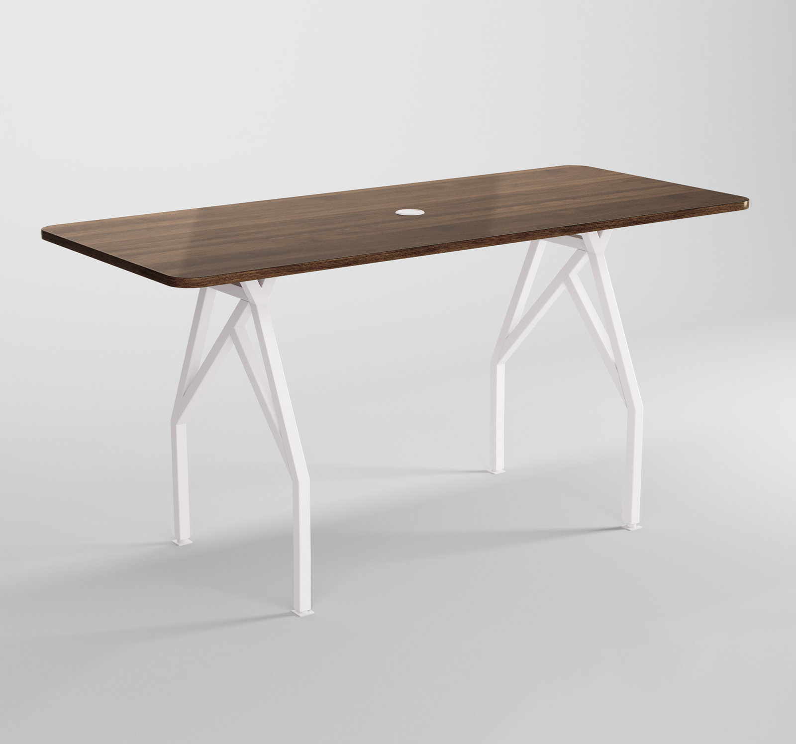 Scale 1:1 Hot Spot Bar Height Conference & Dining Table | Wayfair