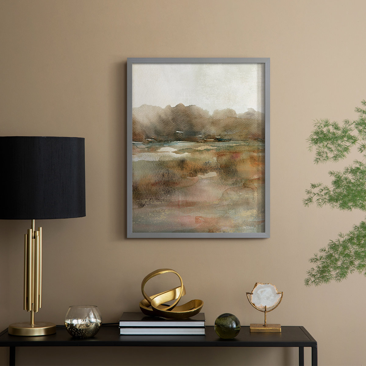 Lark Manor™ Subtle Motion Framed Print - Solid Wood | Wayfair
