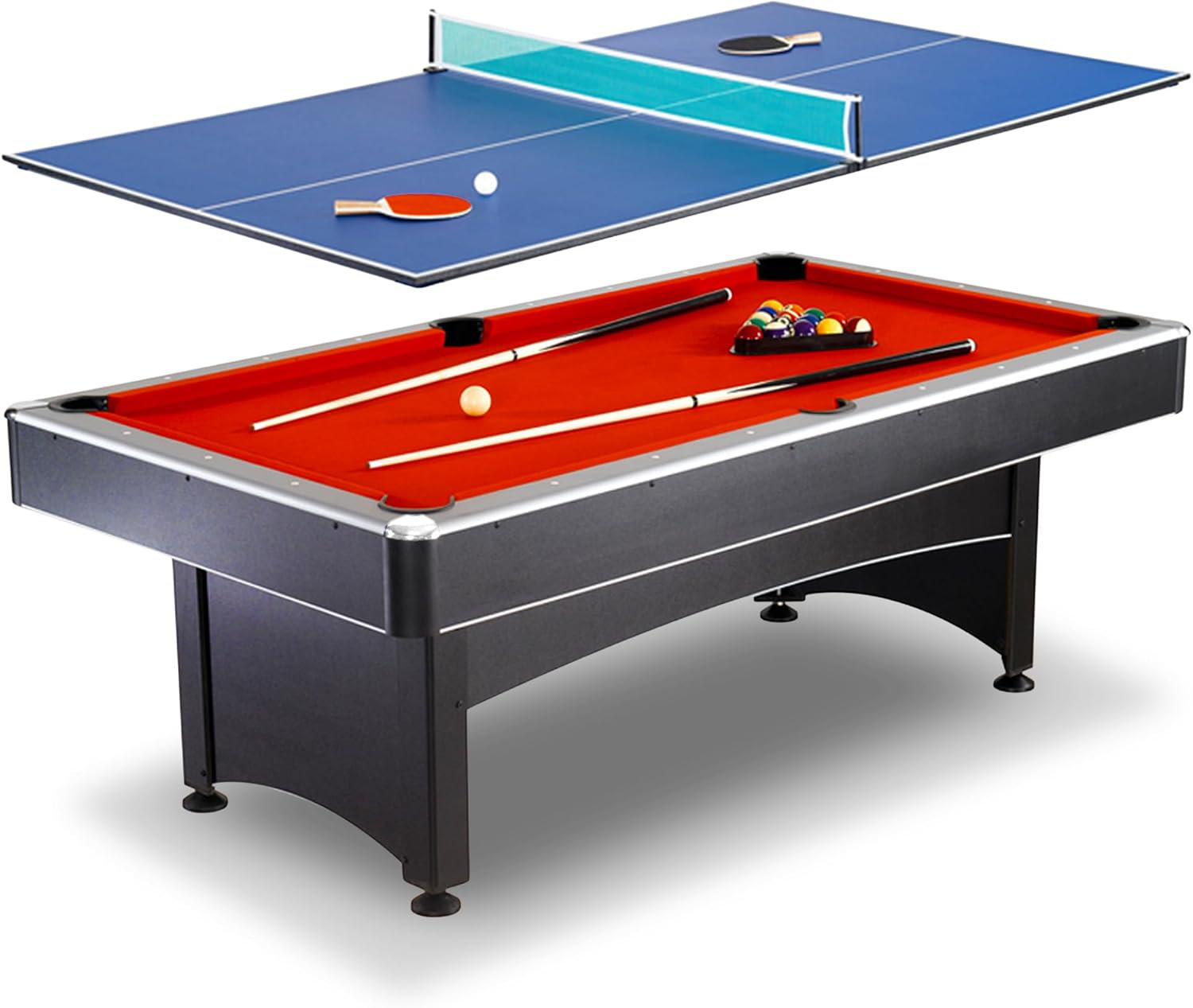 G & R PLUMBING ENTERPRISES, INC. 7-Foot Pool and Table Tennis Multi ...