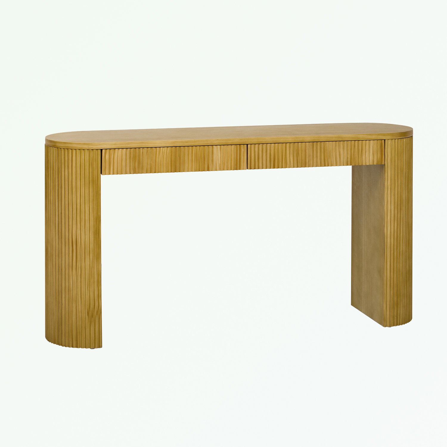 Hokku Designs rectangle console table with two drawers and Vertical ...