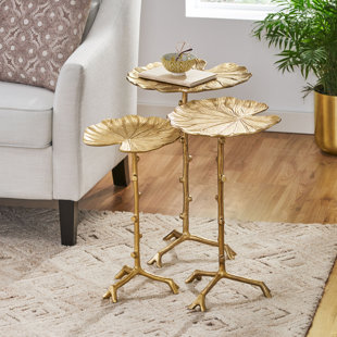 Gold End & Side Tables You'll Love - Wayfair Canada