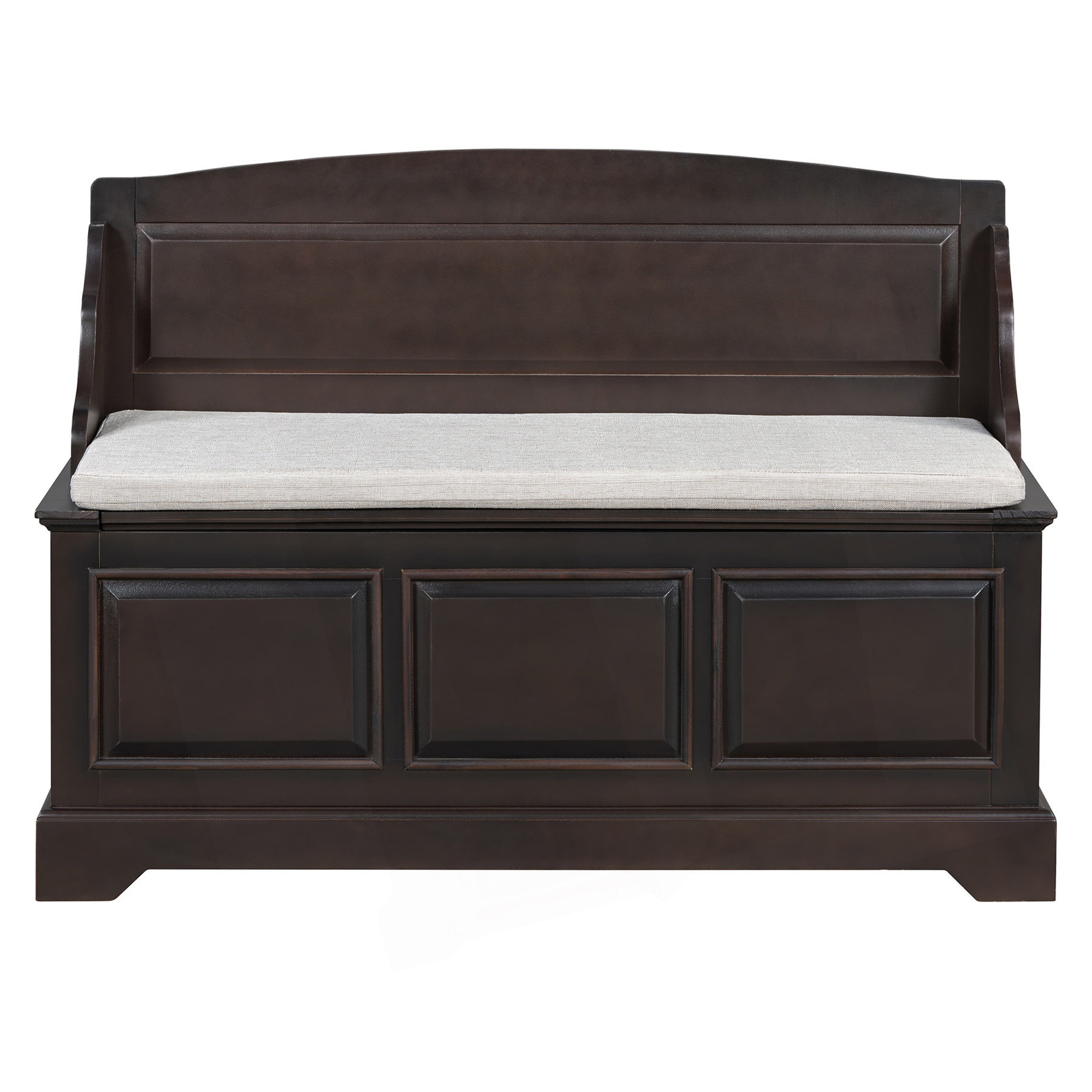 Everly Quinn Shoe Bench, Retro Shoe Storage Bench With Safe Soft-Close ...
