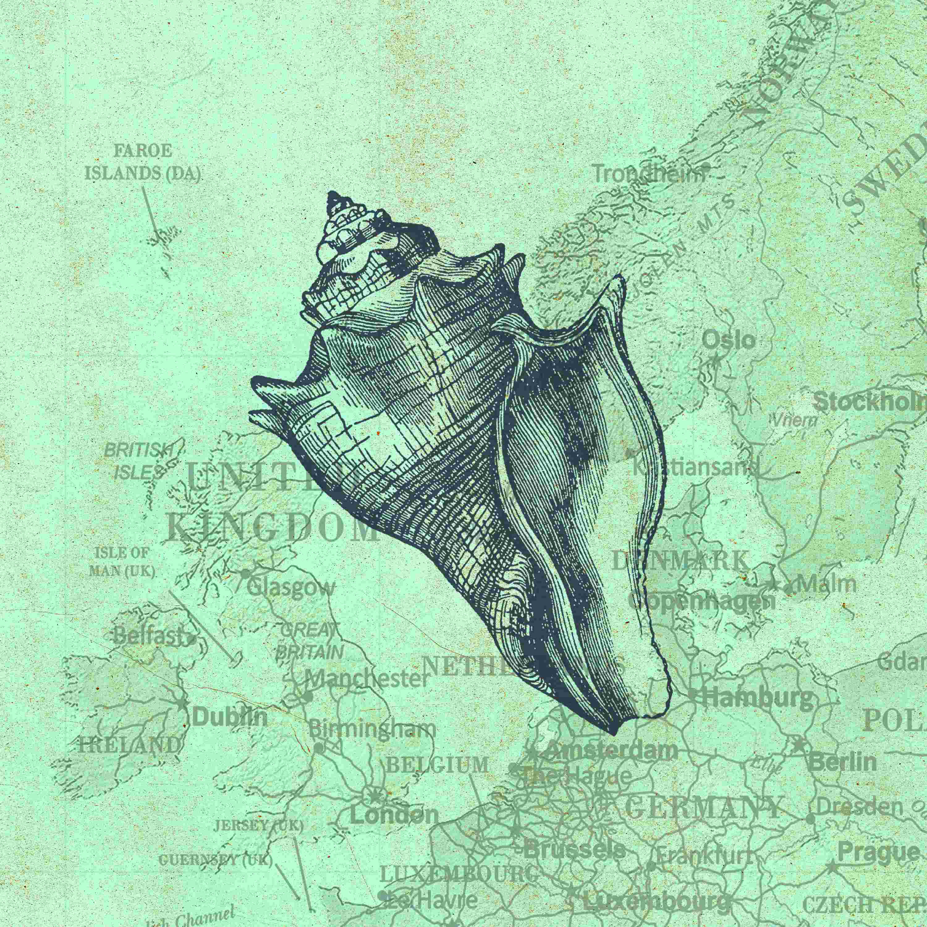 Breakwater Bay Coastal Map Series 4 - Wayfair Canada