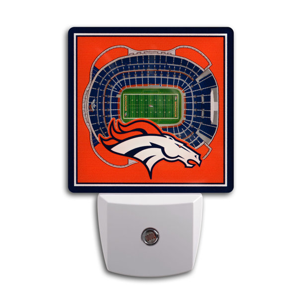 YouTheFan NFL Denver Broncos Stadium View Night Light | Wayfair