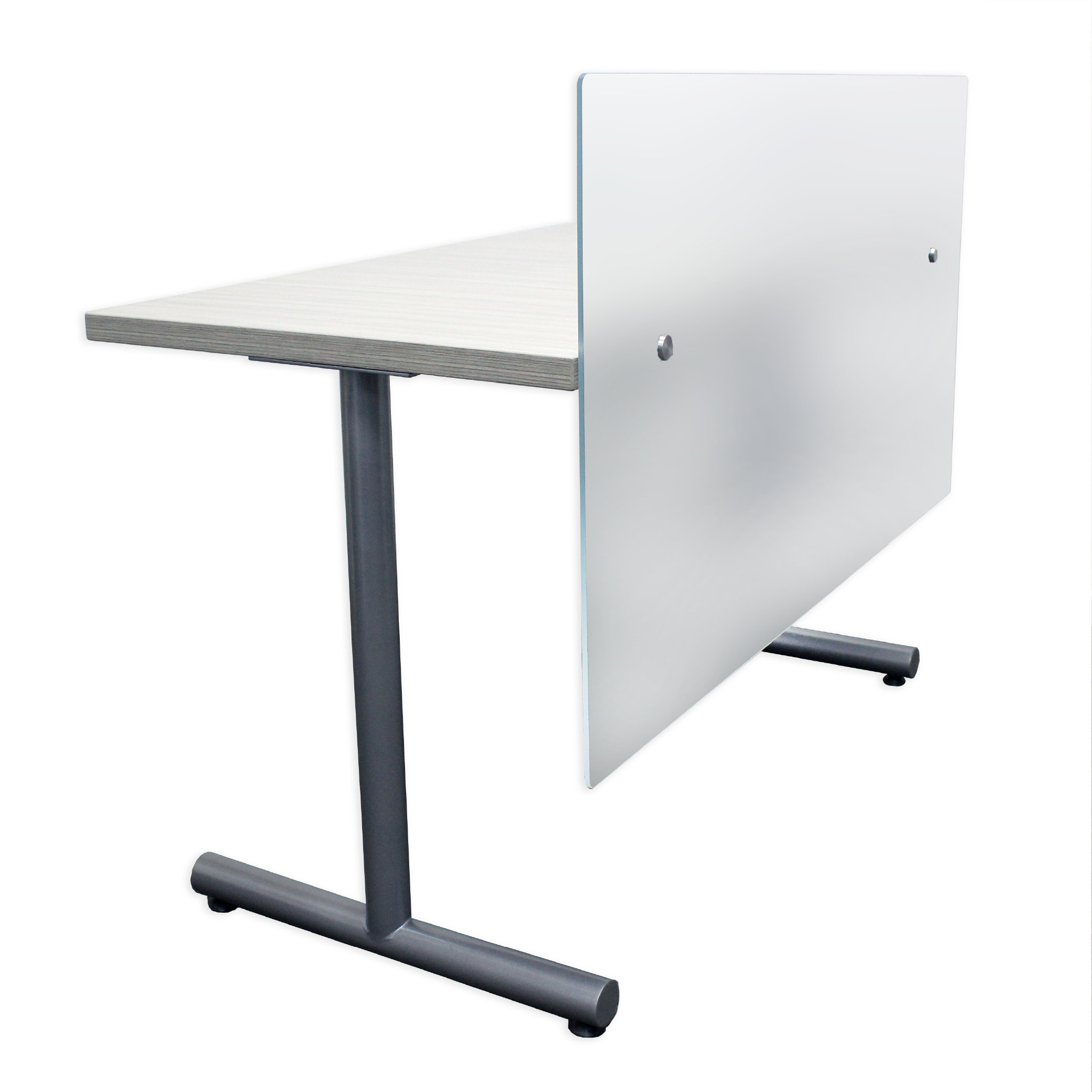 OBEX Frosted 1 Panel Desk Partition - Wayfair Canada