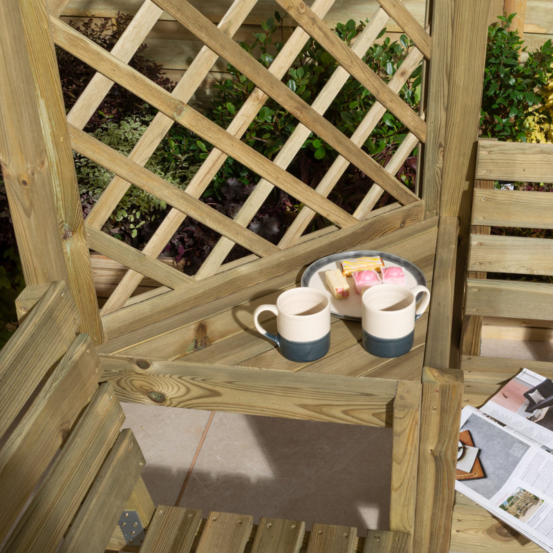 Rowlinson Pemberley Corner Arbour | Wayfair.co.uk