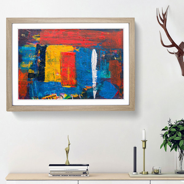East Urban Home Abstract Art Painting Vol.279 by S.Johnson - Picture ...