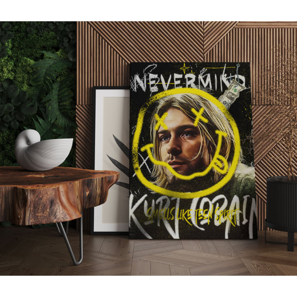 Happy Larry Pop Art - Kurt as a canvas picture | Wayfair.co.uk