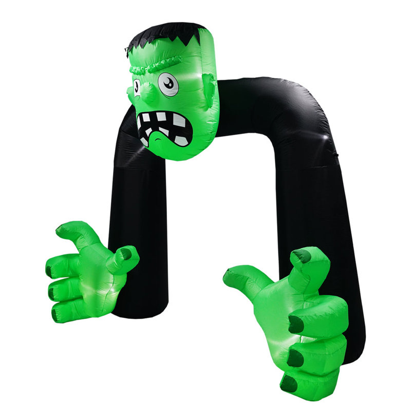 The Holiday Aisle® Frankenstein Archway Inflatable Set & Reviews | Wayfair
