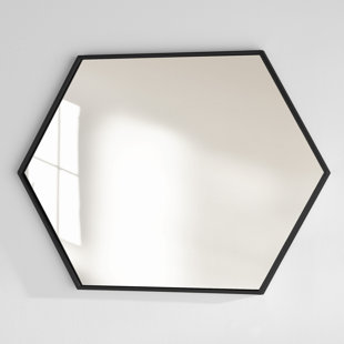 Hexagon Wall Mirrors You'll Love | Wayfair