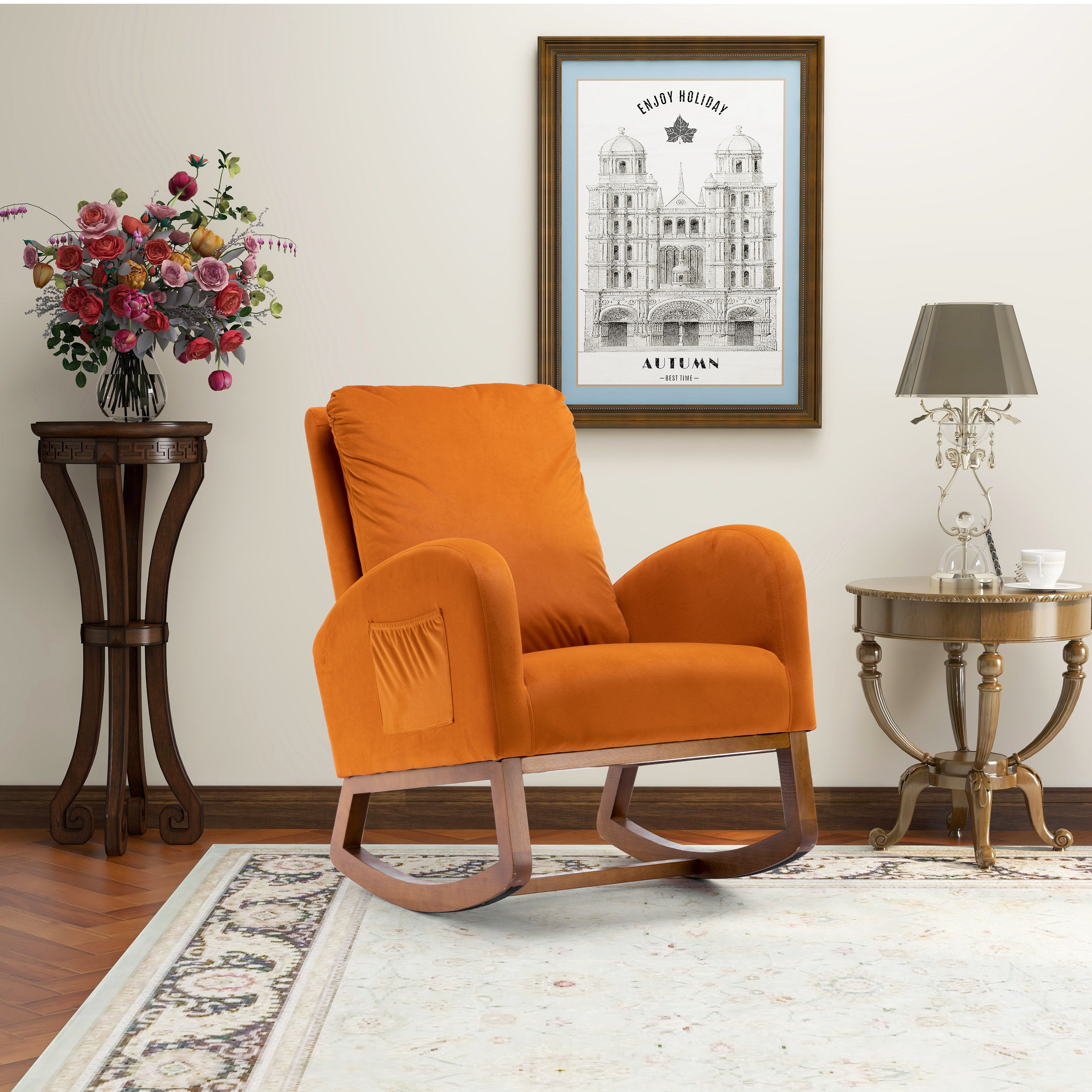 Isabelle & Max™ Coss Rocking Chair & Reviews | Wayfair