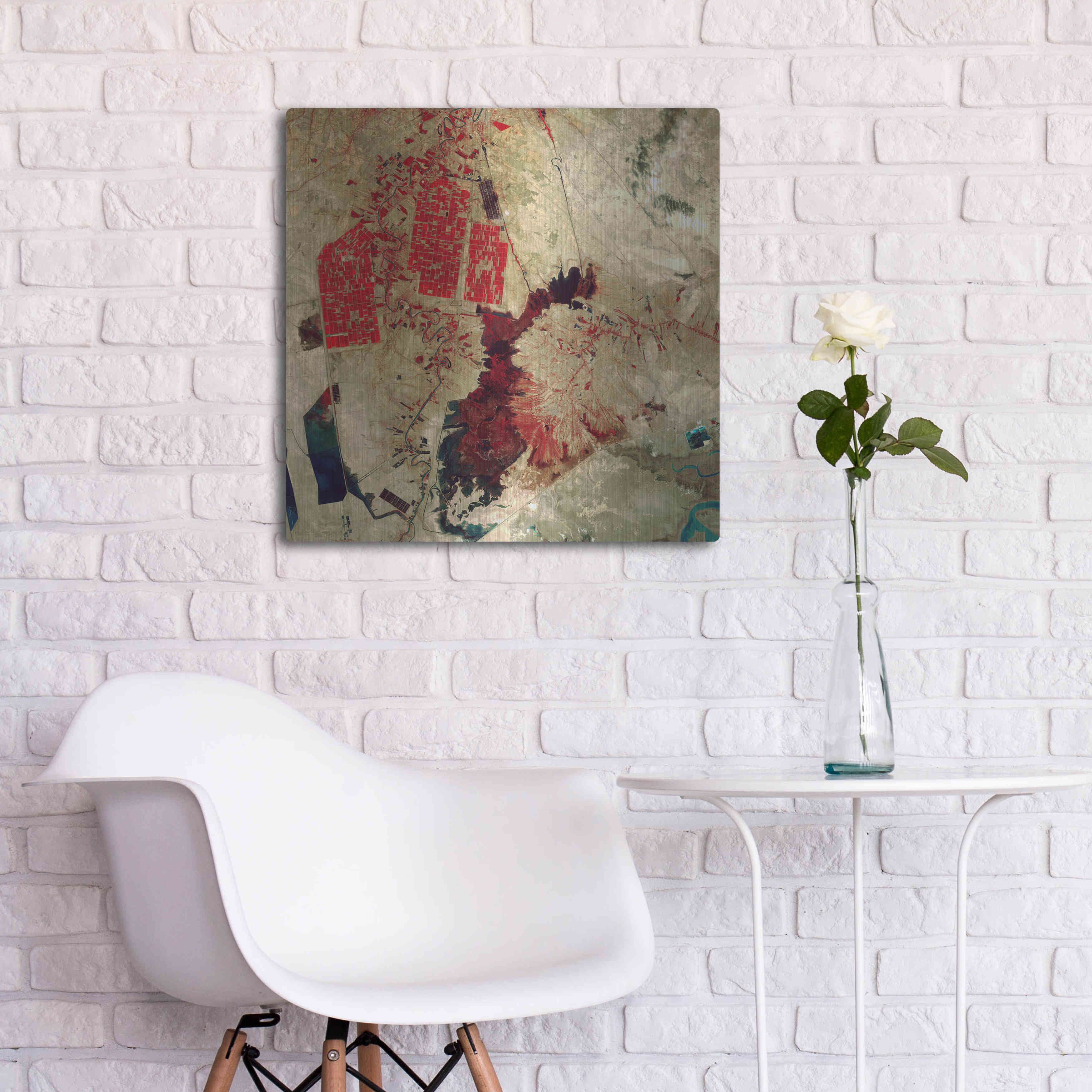 Ivy Bronx " Earth As Art Sloppy Paint Job " by NASA Earth As Art | Wayfair