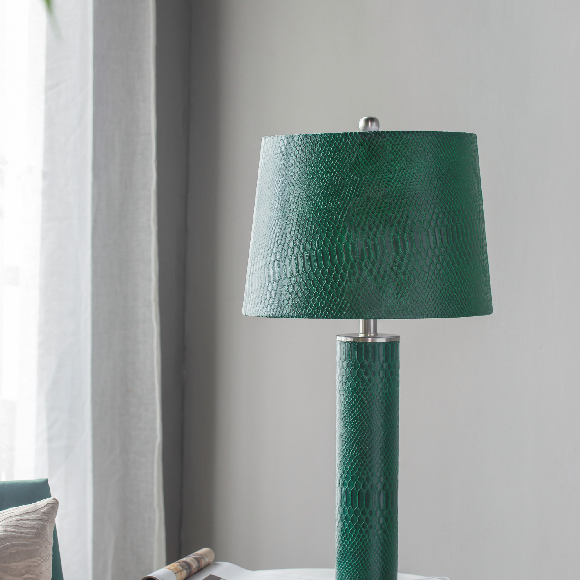 Latitude Run® 14X14x27" Table Lamp, Assembly Required | Wayfair