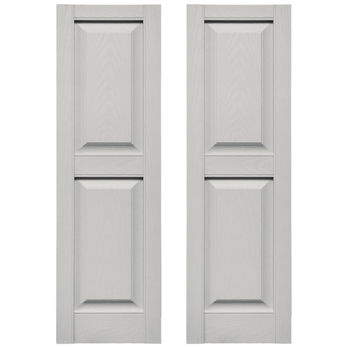 BuildersEdge Raised Panel Shutters & Reviews | Wayfair