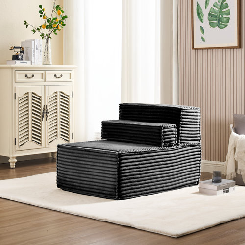 Ebern Designs Modular Design Durable Convertible Chair Floor Couch ...