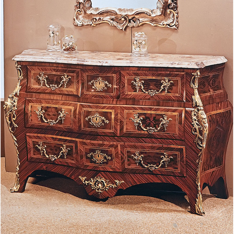 David Michael Bombay 53" Wide 5 Drawer Sideboard | Wayfair