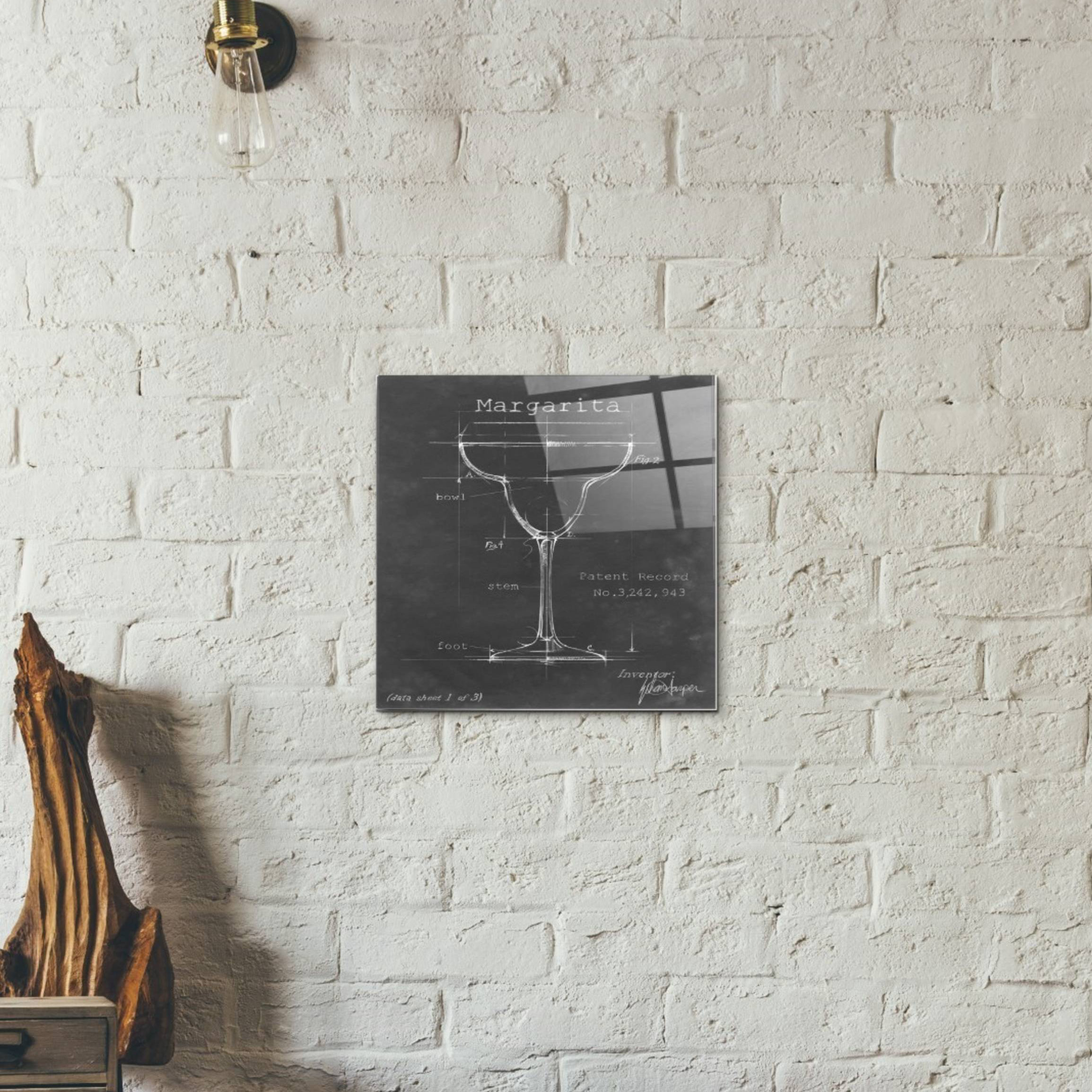 Trinx Barware Blueprint VI by Ethan Harper - Unframed Drawing Print ...