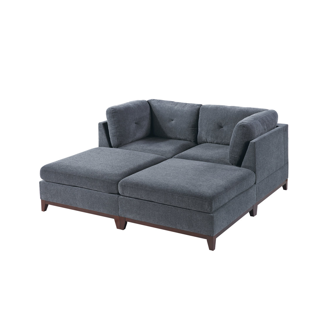 Hokku Designs Wolbach MODULAR SET COUCH | Wayfair