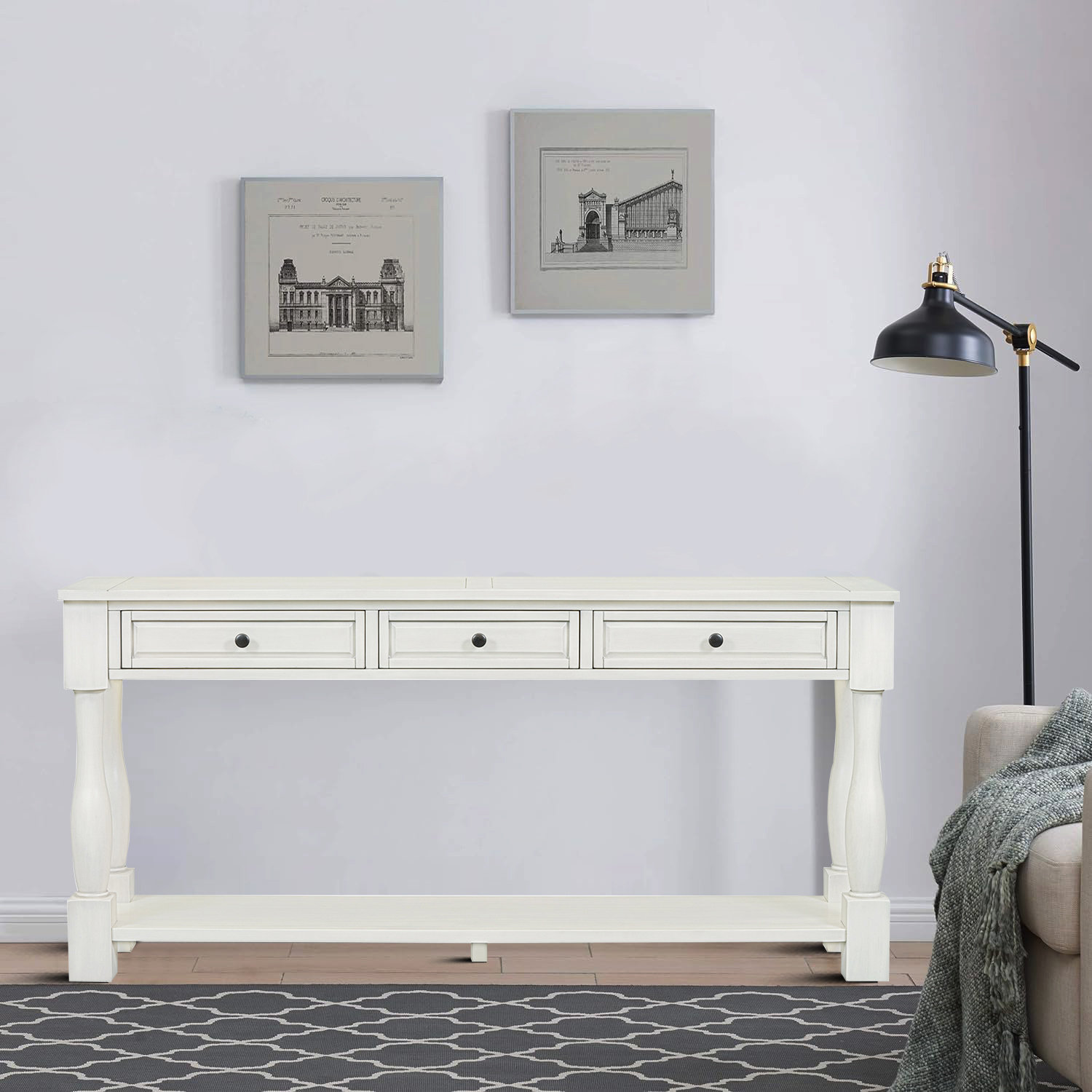 Charlton Home® Aston-Lee 64.21" Console Table | Wayfair