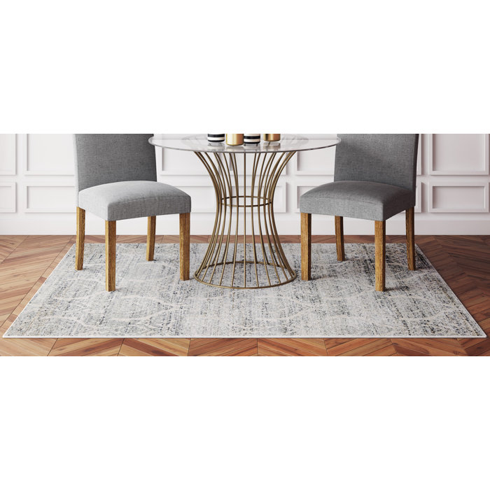 CosmoLiving by Cosmopolitan Astor Vintage Transitional Gray Area Rug ...