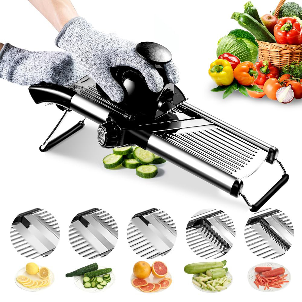 MASTER CRAFT WINDOW AND DOOR Food Slicer, Adjustable Mandoline Slicer ...