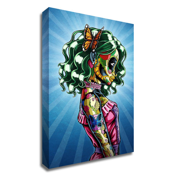 HomeRoots Annabelle On Canvas Print | Wayfair
