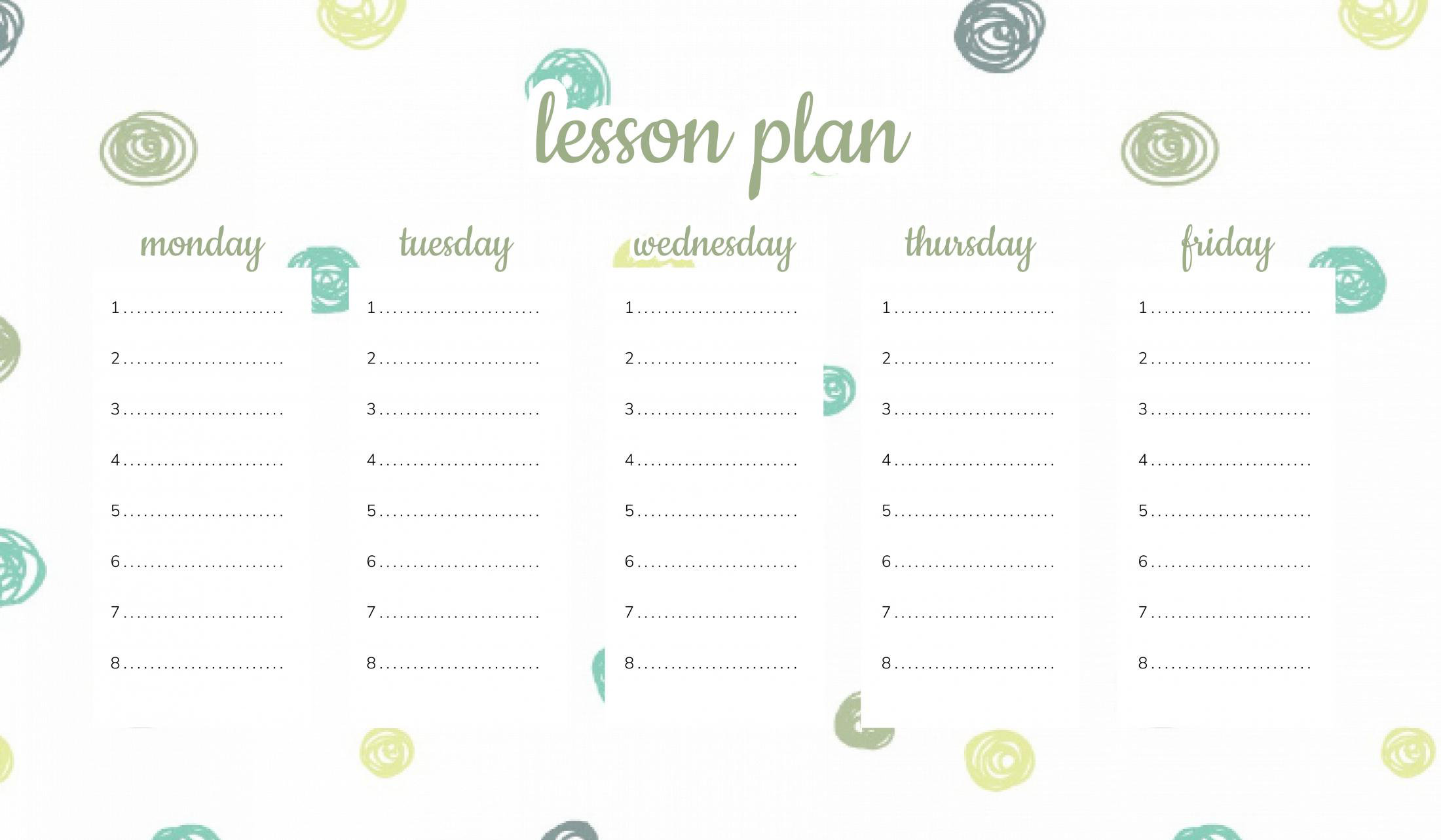 Wallvy Magnetic Lesson Plan Cute Pastel Dots | Wayfair.co.uk