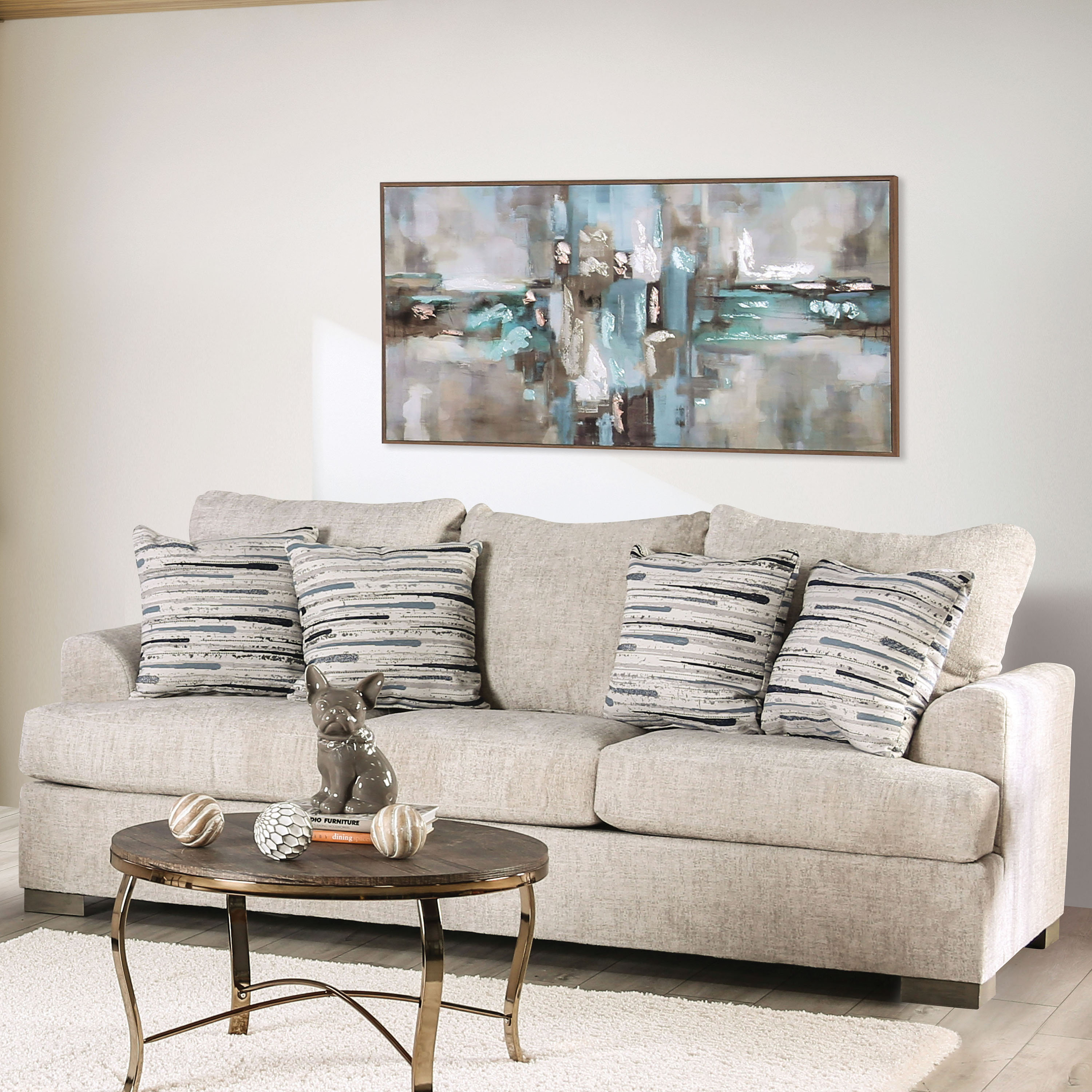 Wade Logan® Ayrah 92'' Flared Arm Sofa | Wayfair