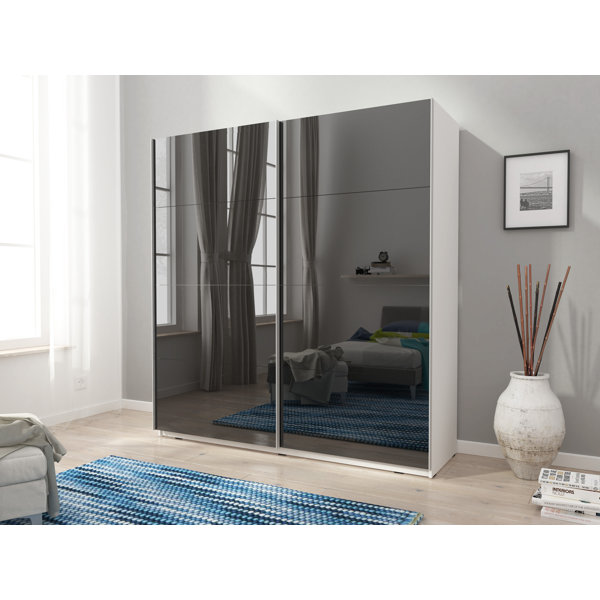 Ebern Designs Dearmond 2 Door Sliding Wardrobe | Wayfair.ie