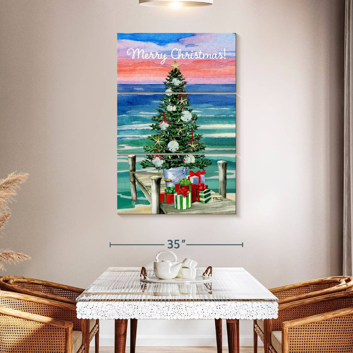 The Holiday Aisle® Lelend Christmas Tree Dock - Wayfair Canada