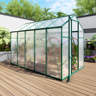 Home Decor Newly Marketed Gain Height Windproofaluminum Greenhouse 6X10 ...