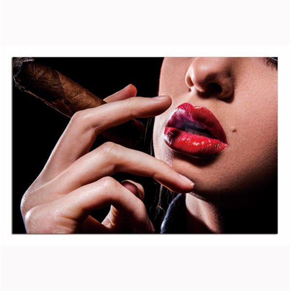 Myhomekeepers Red Lip Cigar | Wayfair