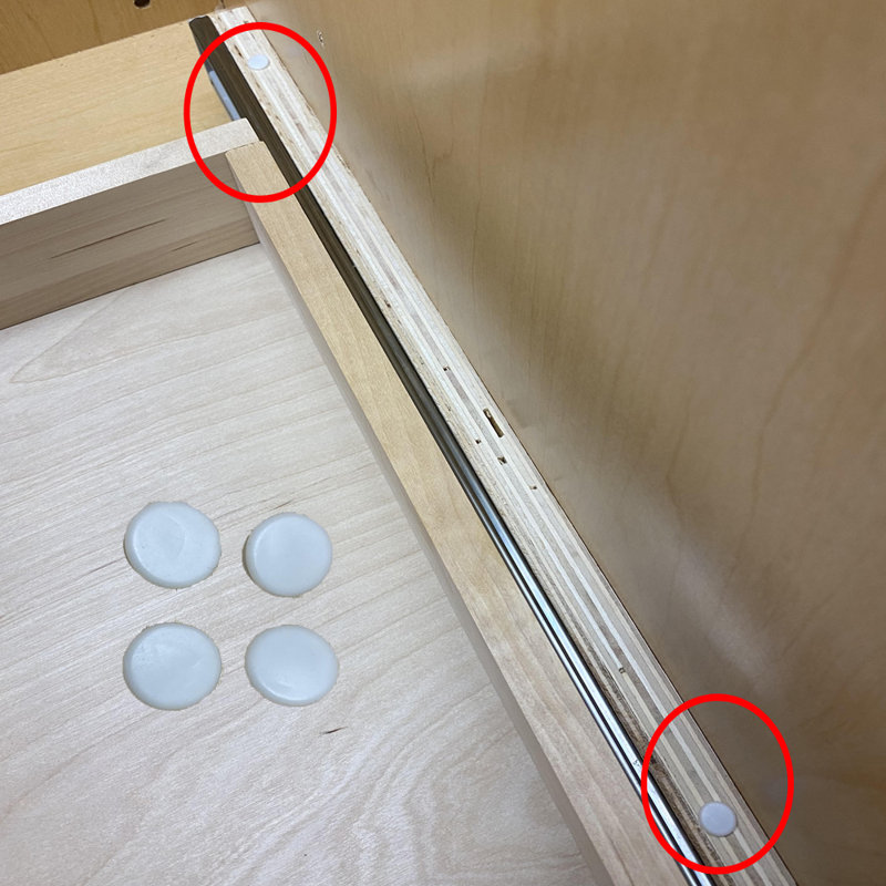 Rebrilliant Lochlynn Assembled Bottom Mount / Side Mount Soft Close ...