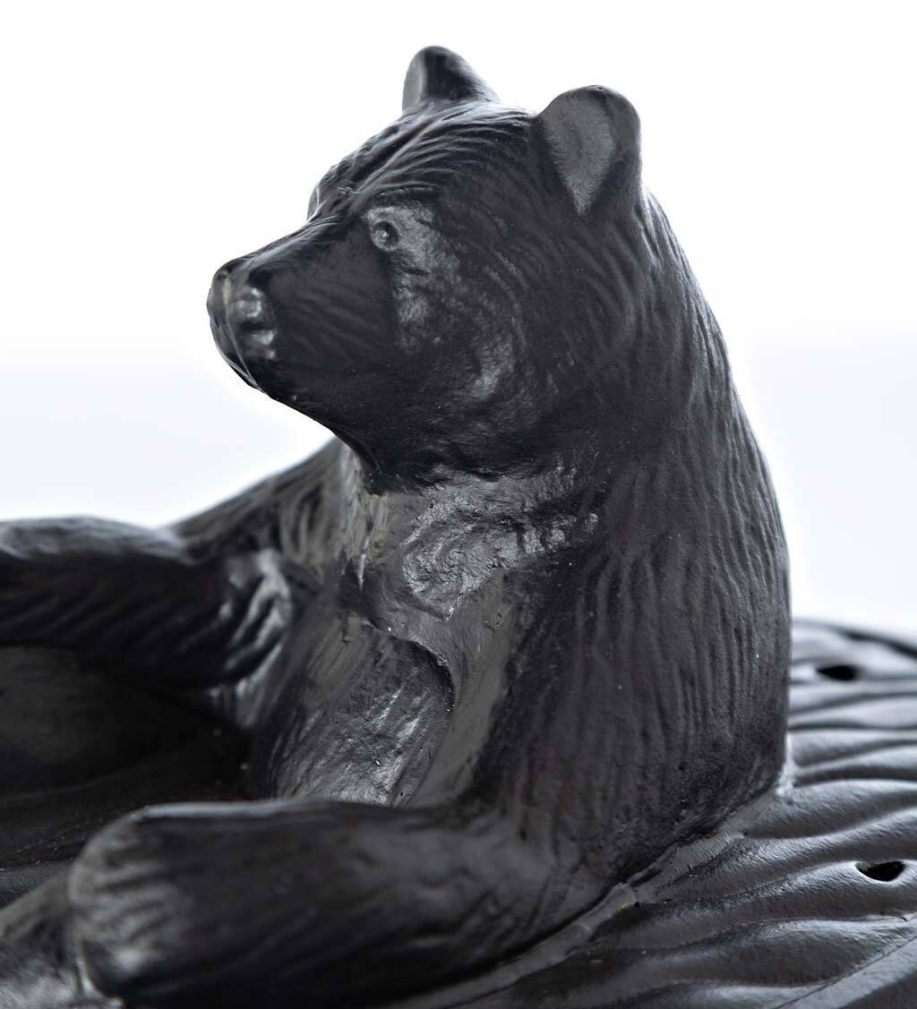 Plow & Hearth Bear in Bath Wood Stove Steamer & Reviews | Wayfair