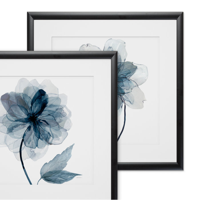 Ebern Designs Indigo Bloom 2 Pieces Set & Reviews | Wayfair