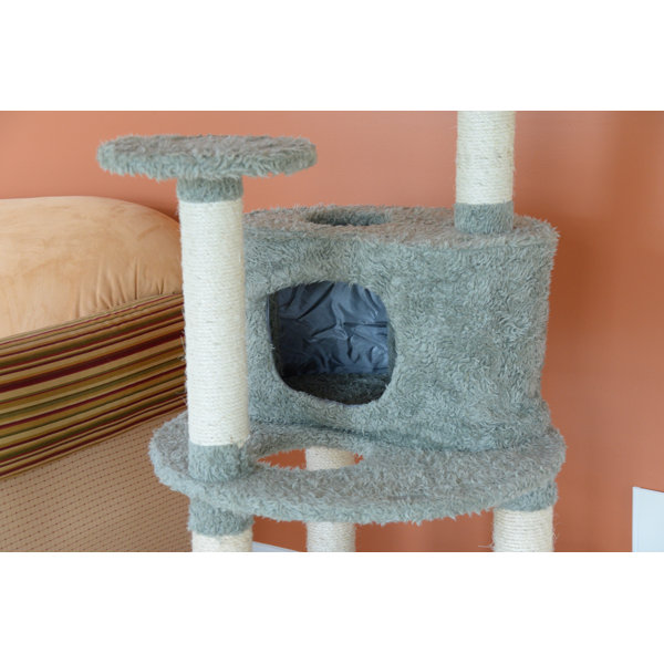 Armarkat 60" Premium Real Wood Cat Tree & Reviews | Wayfair