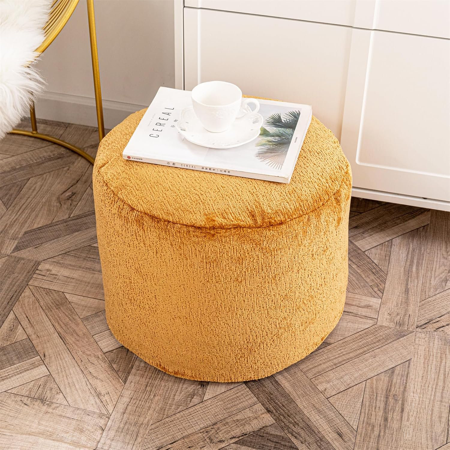 Latitude Run® Modern Foam Filled Foot Rest Multifunctional Foot Rest ...