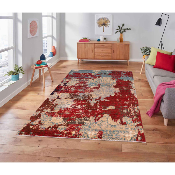 Isabelline Kellyanna One-of-a-Kind 7'10'' x 10' 1990s Area Rug in Blue ...