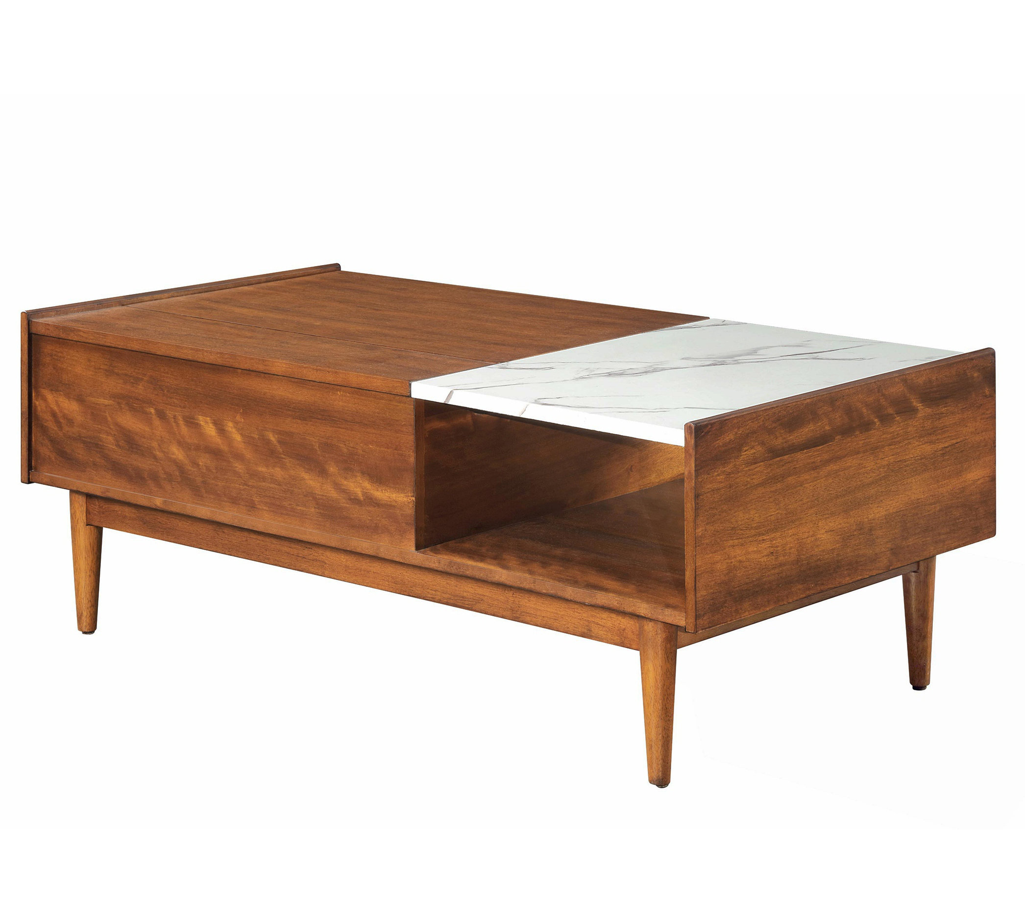Loon Peak® Kaneil Solid Wood Single Coffee Table | Wayfair