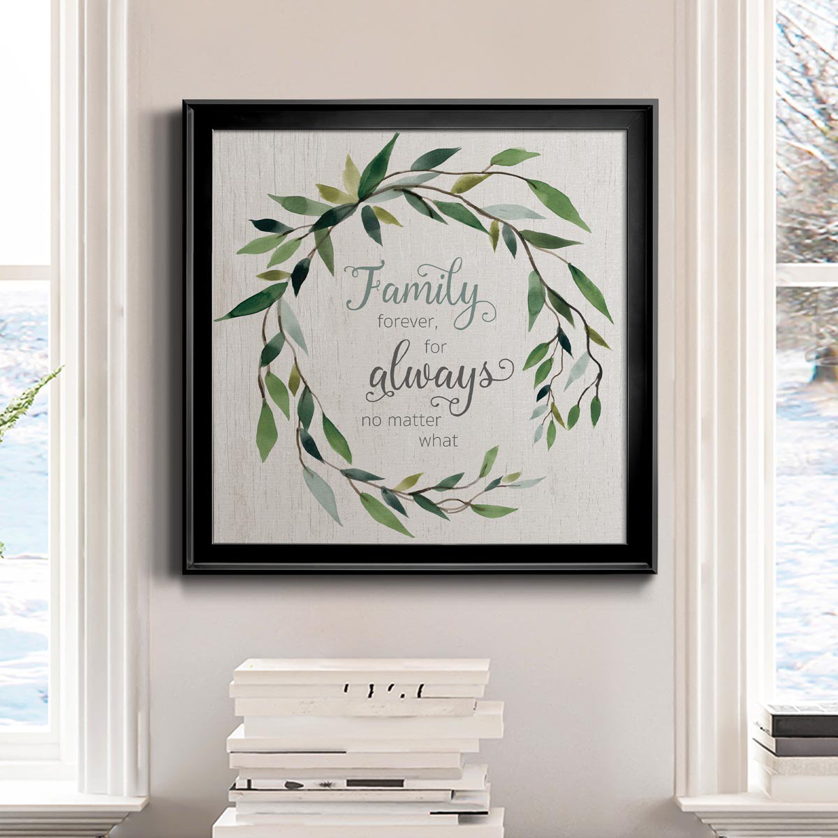 Trinx Family Forever-Premium Framed Canvas - Ready To Hang | Wayfair