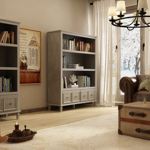 August Grove® Anniya Storage Bookcase & Reviews | Wayfair