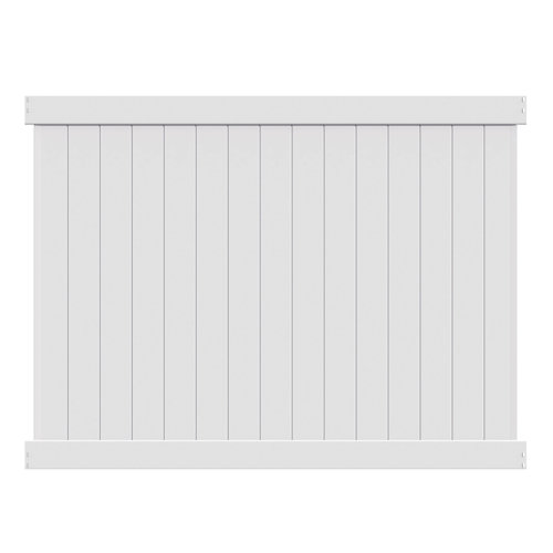 Barrette Outdoor Living Solid Privacy Panel Fence Kit & Reviews | Wayfair