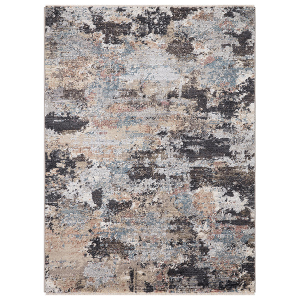 17 Stories Celeste Abstract Indoor Rug | Wayfair