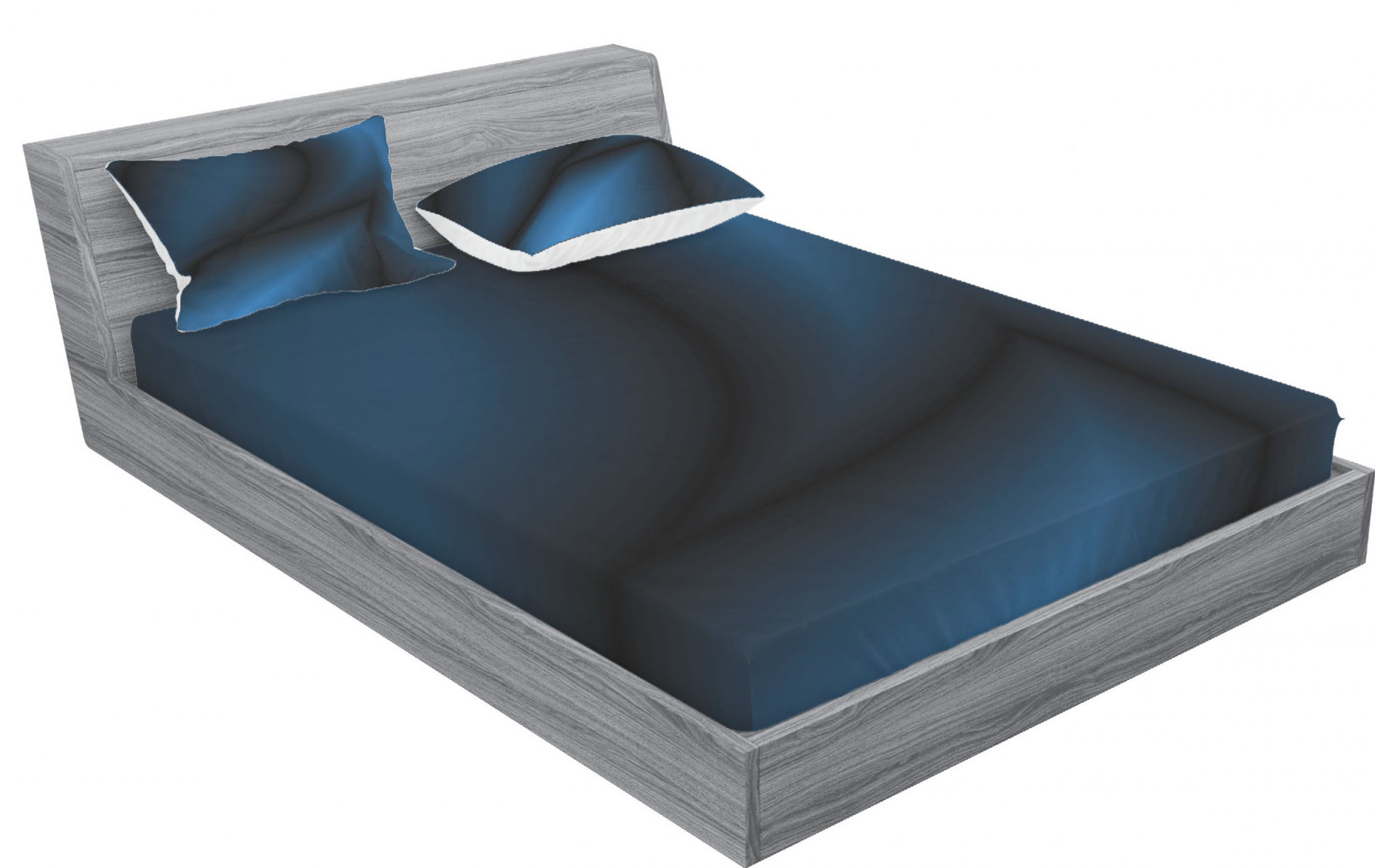 Ambesonne Deep in the Majestic Ocean with Reflections Abstract Abstract ...