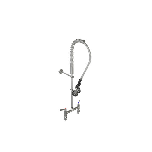 Tarrison Double Hole Deck Mount Pre Rinse Unit | Wayfair