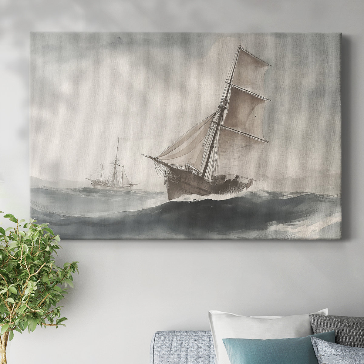 Breakwater Bay Nautical Landscape Series CMLXXII - Wayfair Canada